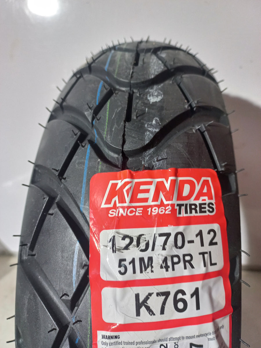 Llanta 120x70x12 Kenda K-761 4PR Tubular – Moto Repuestos Calle Blancos
